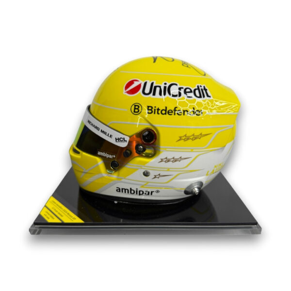 Signed 1:2 Mini Helmet Lewis Hamilton Italian GP 2025 – JM ...